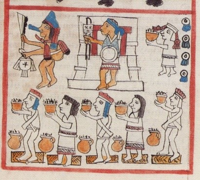 La lectura del glifo de atemoztli – Tlacuilolli