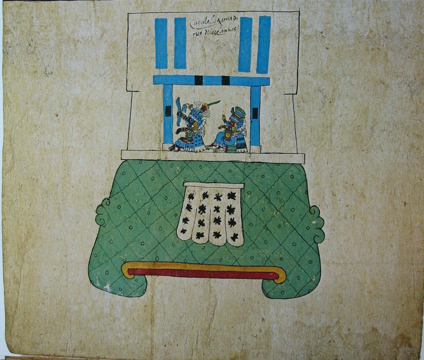 La lectura del glifo de atemoztli – Tlacuilolli