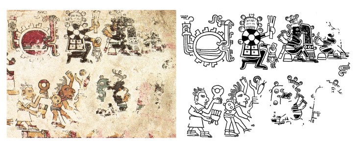 Mixtec glyphs in Codex Borgia? – Tlacuilolli